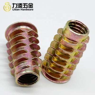 China JIS Steel Threaded Inserts For Wood Stress Relieving ODM Available for sale