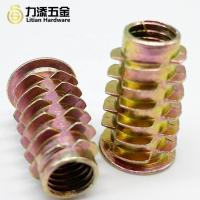 China JIS Steel Threaded Inserts For Wood Stress Relieving ODM Available for sale