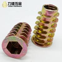 China JIS Steel Threaded Inserts For Wood Stress Relieving ODM Available for sale