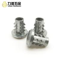 China Polished Anchor Nuts Furniture Threaded Inserts For Wood M3 M4 M5 M6 M8 for sale