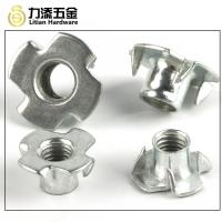 China DIN1624 Wood Insert Lock Nut , M8 Tee Nuts For Wood Grade 12.9 for sale