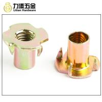 China DIN1624 Wood Insert Lock Nut , M8 Tee Nuts For Wood Grade 12.9 for sale
