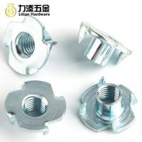 China DIN1624 Wood Insert Lock Nut , M8 Tee Nuts For Wood Grade 12.9 for sale