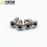China 304 stainless steel cross large flat head tapping screws for mushroom head umbrella head tapping screws for sale