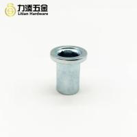 China Hex socket T head cap screw black zinc plated sleeve connector fix bolt for sale