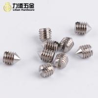 China DIN914 stainless steel taper sleeve hexagonal bolt to fix taper sleeve screw hexagonal plunger for sale