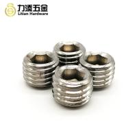 China DIN916 Stainless steel 304 grade 12.9 Alloy steel Hex Socket Set Screws Grub Screw for sale