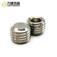China DIN916 Stainless steel 304 grade 12.9 Alloy steel Hex Socket Set Screws Grub Screw for sale