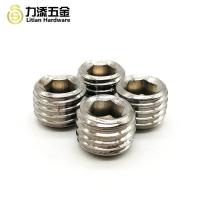 China DIN916 Stainless steel 304 grade 12.9 Alloy steel Hex Socket Set Screws Grub Screw for sale
