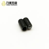 China DIN916 Flat Set 304 Stainless Steel bolts Inner Hexagon Socket Set Screws for sale