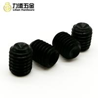 China DIN916 Flat Set 304 Stainless Steel bolts Inner Hexagon Socket Set Screws for sale