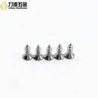 China ISO7380 Stainless Steel Countersunk head cross tapping screws for sale