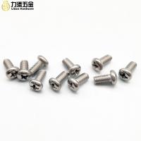 China Stainless steel 304 stainless steel round head screw pan head cross machine tooth screws for sale