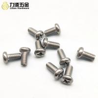 China Stainless steel 304 stainless steel round head screw pan head cross machine tooth screws for sale