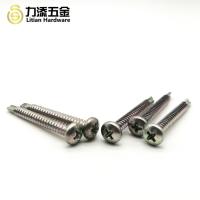 China Stainless steel 304 tapping self dovetail screw cross drilling screws for sale