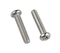 China ANSI Nickel Plated Machine Screws Din 7985 M4  White Zinc Plating for sale