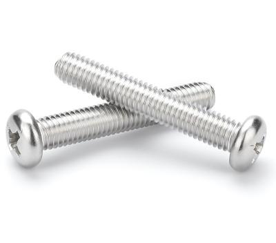 China ANSI Nickel Plated Machine Screws Din 7985 M4  White Zinc Plating for sale