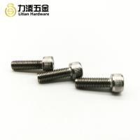 China DIN 912 stainless steel 304 M3 hex socket bolt set screw round allen cap combination screw bolts for sale