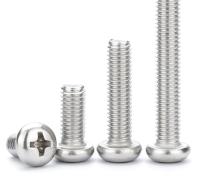 China 5mm Stainless Steel Pan Head Screws GB818 DIN7982 OEM Available for sale