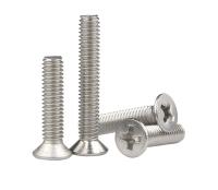 China Countersunk Head Nut Bolt Fastener Zinc Plated ANSI Standard Spheroidizing for sale