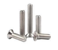 China Countersunk Head Nut Bolt Fastener Zinc Plated ANSI Standard Spheroidizing for sale