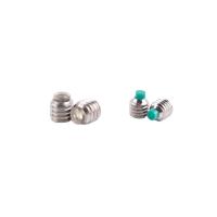 China DIN915 White Head Set Screw , OEM Precision Socket Set Screw for sale