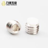 China DIN915 White Head Set Screw , OEM Precision Socket Set Screw for sale