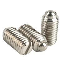 China Round Swivel Ball Bear Point Set Screw Black Oxide Finish Grade 12.9 for sale