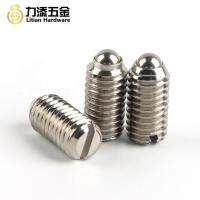 China Round Swivel Ball Bear Point Set Screw Black Oxide Finish Grade 12.9 for sale