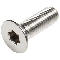 China M2 Nut Bolt Fastener , Plain Flat Head Screws For Metal DIN6924 for sale