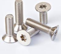 China M2 Nut Bolt Fastener , Plain Flat Head Screws For Metal DIN6924 for sale