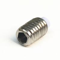 China POM Stainless Steel Nylon Tip Set Screws Metras M6 SJ2843 Model Zinc Plating for sale