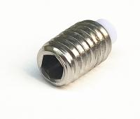 China POM Stainless Steel Nylon Tip Set Screws Metras M6 SJ2843 Model Zinc Plating for sale