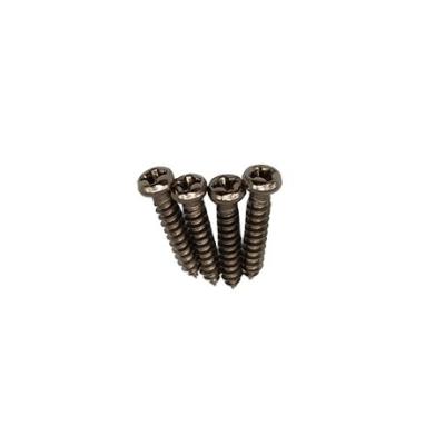 China Custom M2 stainless steel cap screw half cup head screw Cross round head screw for sale