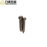 China Custom M2 stainless steel cap screw half cup head screw Cross round head screw for sale