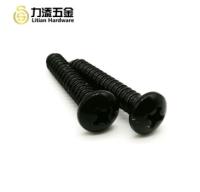 China 6mm Black Self Tapping Screws For Metal Aluminum Material Coloredplating for sale