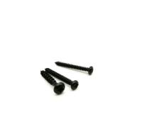 China 6mm Black Self Tapping Screws For Metal Aluminum Material Coloredplating for sale