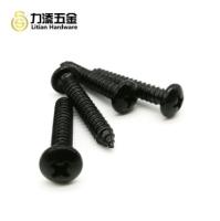 China China factory wholesale M8 black pan head self tapping aluminum screws for sale
