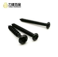 China China factory wholesale M8 black pan head self tapping aluminum screws for sale