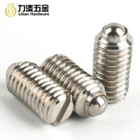 China Stainless steel 304 316 M2 M3 M4 M6 M8 Ball Spring Plunger Positioning Bead for sale
