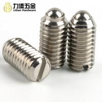 China Stainless steel 304 316 M2 M3 M4 M6 M8 Ball Spring Plunger Positioning Bead for sale