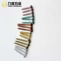 China Metric Metal Screw Fasteners Q215 Alloy Steel Material Black Zinc Plating Three for sale