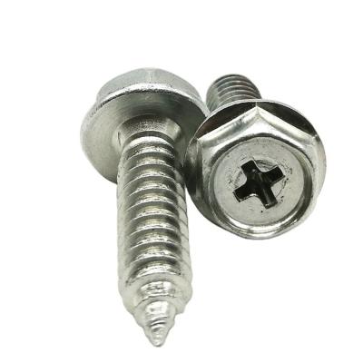 China Hexagon Metal Screw Fasteners Self Tapping Class 8.8 M1.6-M10 for sale