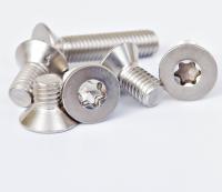 China White Flat Head Stainless Steel Screws Spheroidizing Treatment for sale