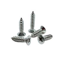 China Recessed Metal Screw Fasteners Countersunk Head Powder Coating ODM for sale