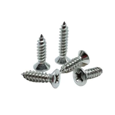 China Recessed Metal Screw Fasteners Countersunk Head Powder Coating ODM for sale