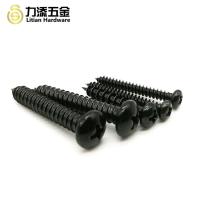 China Waterproof Black Zinc Plated Screws , Toxinfree Self Sealing Roofing Screws for sale