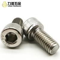 China Self Tapping  Metal Screw Fasteners Grade A4-70 DIN912 M6*12 for sale