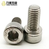 China Self Tapping  Metal Screw Fasteners Grade A4-70 DIN912 M6*12 for sale