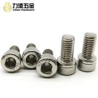China Self Tapping  Metal Screw Fasteners Grade A4-70 DIN912 M6*12 for sale